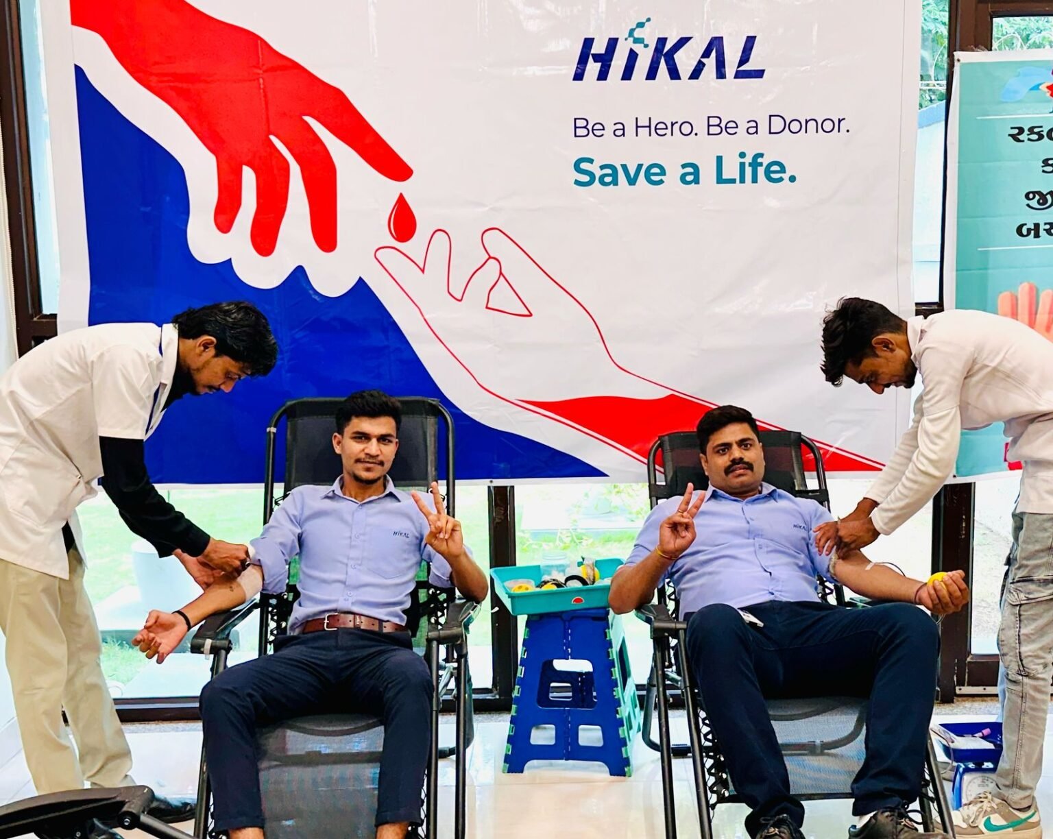 Hikal CSR blood donation event | Panoli health CSR initiative | Hikal ...